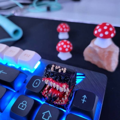 Custom Hand Painted Midnight Colorway MIMIC Keycap for Cherry - Etsy