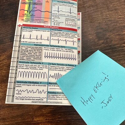 EKG Pocket Guide - Etsy