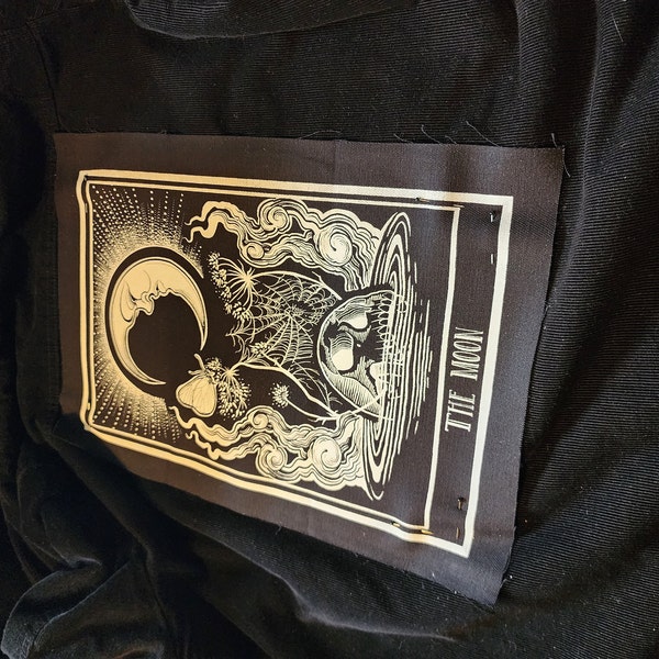 The Moon Oversized Backpatch - Etsy