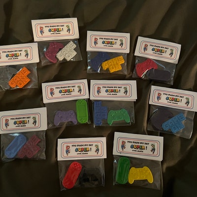 Video Game Crayon Party Favors - Etsy