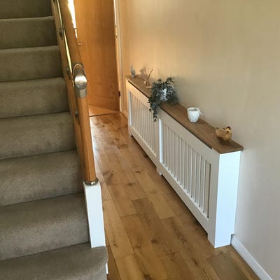 100% Solid Oak-top Radiator Covers - Etsy UK