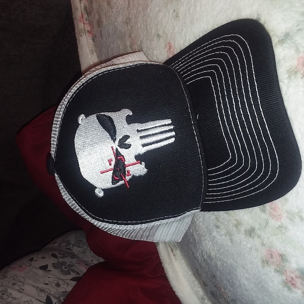Chris Kyle Inspired, Neon Yellow Punisher Cap - Etsy