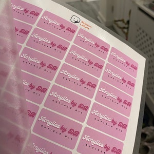 Custom Personalised Business Logo Rectangular Rectangle | Etsy UK