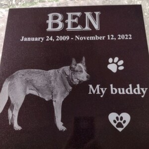 12x12 Personalized Pet Headstone Goat Cow Horse Pig Farm - Etsy