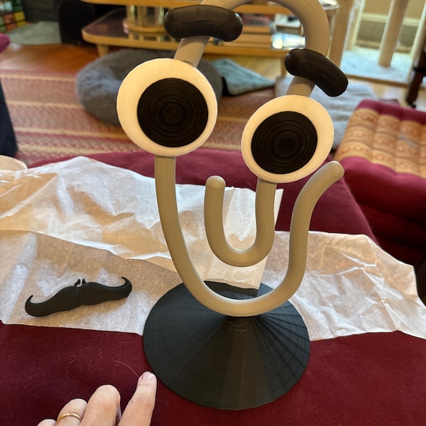 3D Printed Microsoft Clippy - Etsy