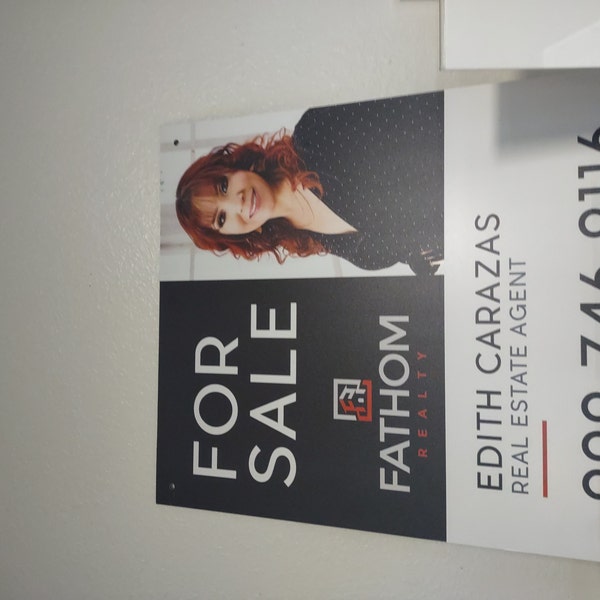 Real Estate Yard Sign 8 for Sale Sign Property Sign Listing Sign ...