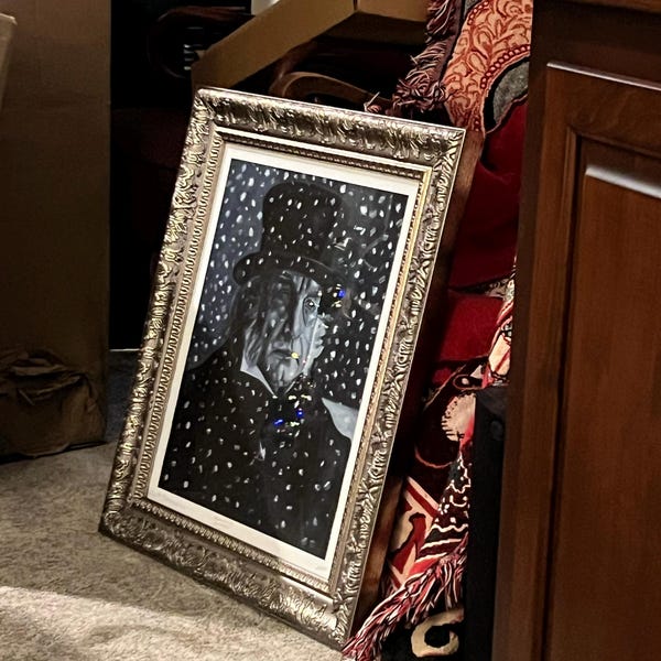 Classic A Christmas Carol Scrooge Art Print Painting - Holiday Home ...