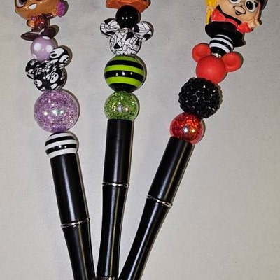 Cars Inspired Autograph Pen Beaded Ballpoint Pen With Disney - Etsy