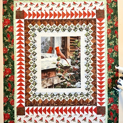 Cougar and Paws Panel Quilt Epattern, 5174-1e, Digital Pattern ...