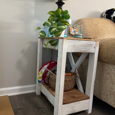 X-back End Table - Etsy