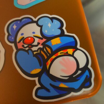 Happy Clown Hard Enamel Pin - Etsy