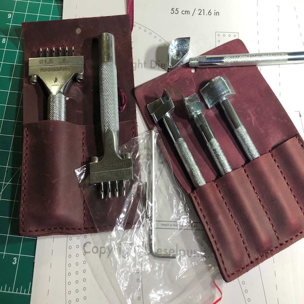 Manually Leather Hole Punch Tools Round 1 Mm Hole Stitching Punch for ...