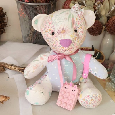 Melody MEMORY BEAR Pattern PDF - Etsy
