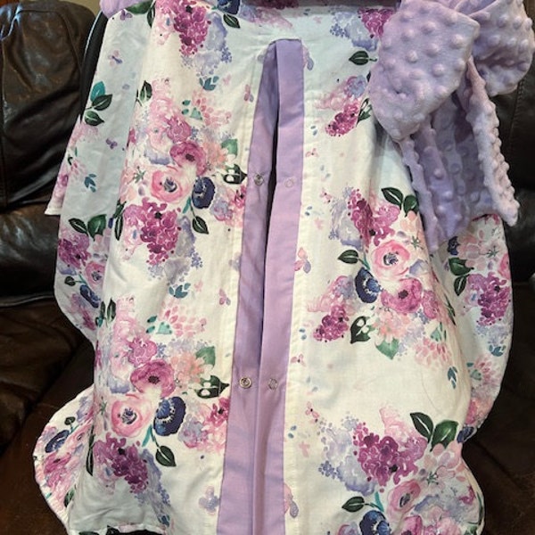 Minky Car Seat Liner - Minky Car Seat Cover - Minky Cover up - Minky ...