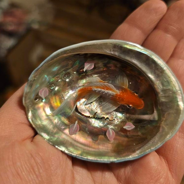 Epoxy Aquarium, 3D Epoxy Resin Painting Koi, Aquarium Gifts, 3D Arts ...