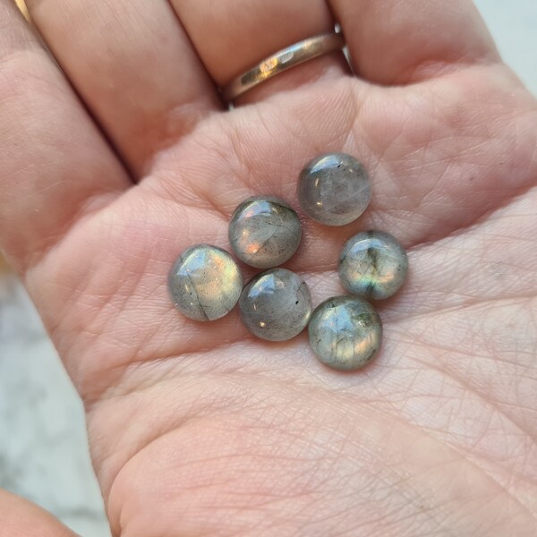 Likable Unique Multi Rare Yellow Flashy Labradorite Cabochon Pendant ...