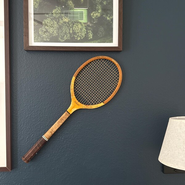Wood Tennis Rackets Wilson Pancho Gonzales Don Budge Dunlop Marty ...