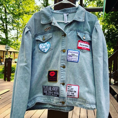 Taylor Swift 13 Heart Hands Iron on Patch Taylor Swift Eras Tour Merch ...