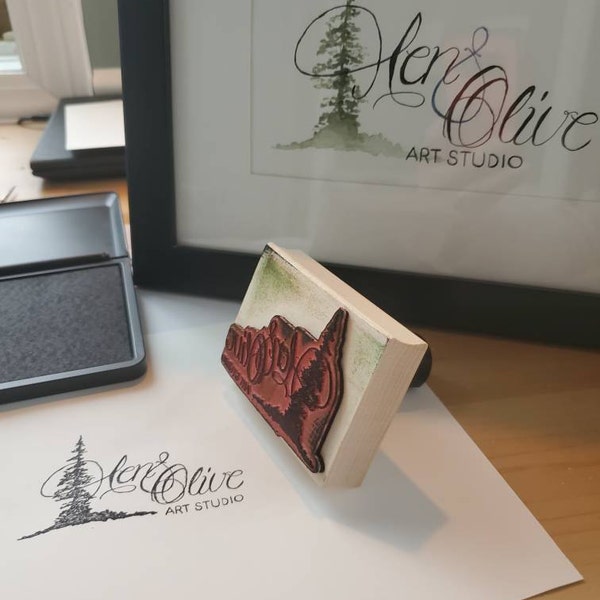 Custom Name Stamp, Music Notes Stamp, Back to School Stamp, Stamps for ...