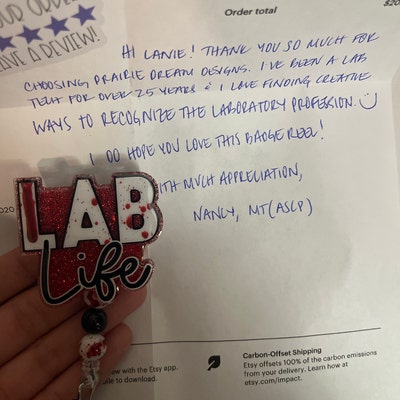 Lab Order of Draw Badge Reel Phlebotomist Badge Reel MLT - Etsy