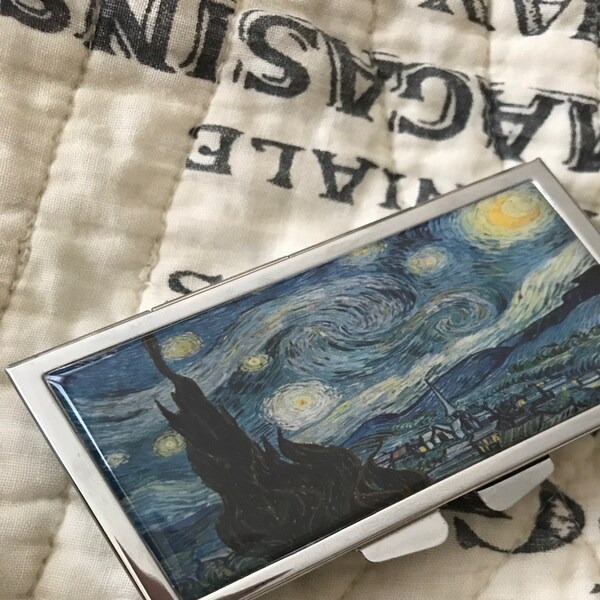 7 Day, 7 Section, Pill Case, Starry Night, Pill Box, Pill Container ...