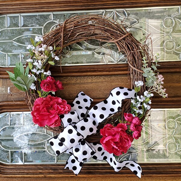 Navy Blue Stars on White Royal Background Wired Ribbon, 1.5x10yd Stars ...