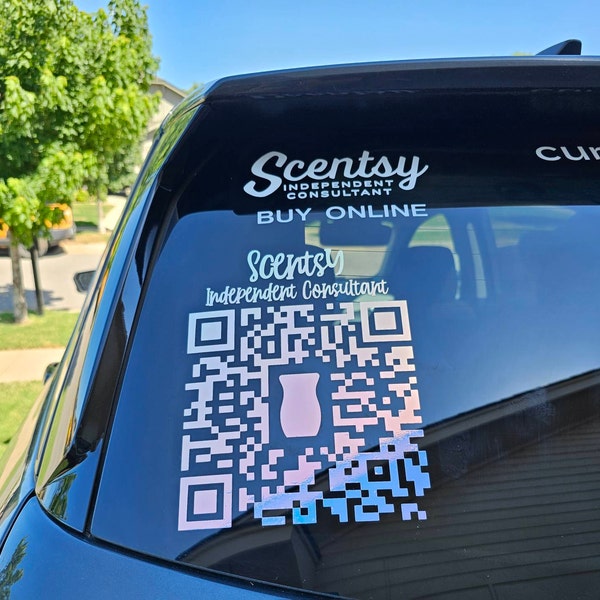 Design Your Own QR Code, Design Your Own Window Sticker, Custom Decal ...