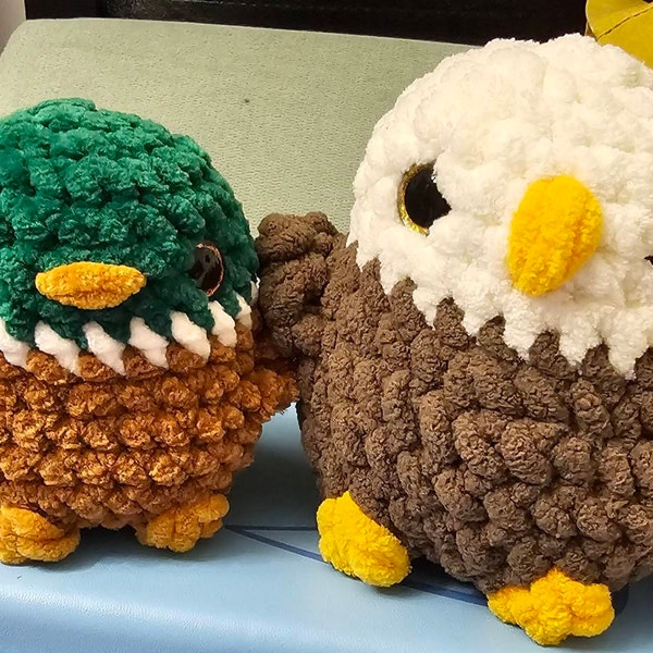 American Robin Crochet Plushie, American Robin Amigurumi Plushie, Robin ...