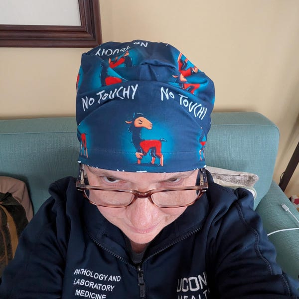 Men's or Women's Scrub Cap - Texas Rodeo Cowboy Boots Steer Skulls ...