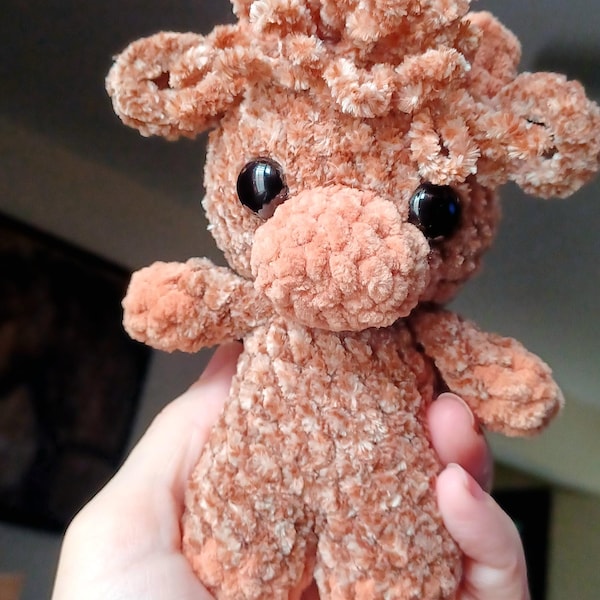 Baby Cows TRIO Pattern- Baby Longhorn, Baby Cow, Baby Highland, Crochet ...