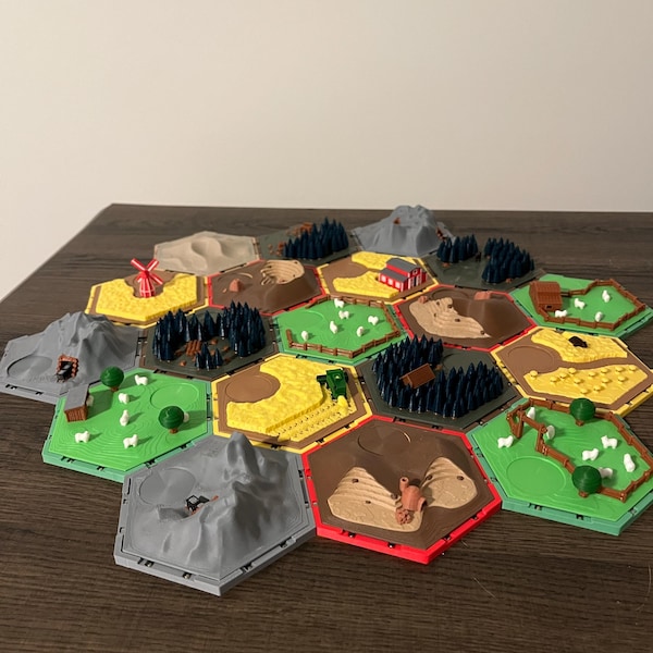3D Catan Pasture Tile to Produce Wool - Etsy Canada