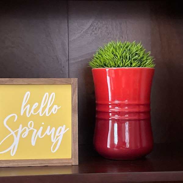 Easter Wooden Signs / Bunny With Glasses / Happy Easter / Hello Spring ...