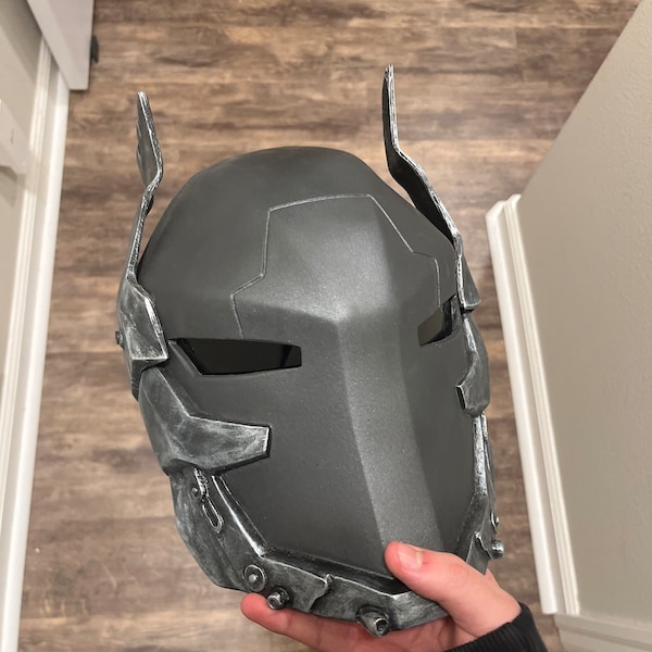 Arkham Knight Helmet Red Hood Jason Todd Mask Cosplay Halloween Costume ...