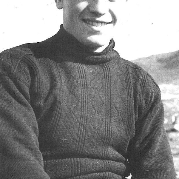 Traditional ERISKAY Gansey ( Hand Knitted ) - Etsy