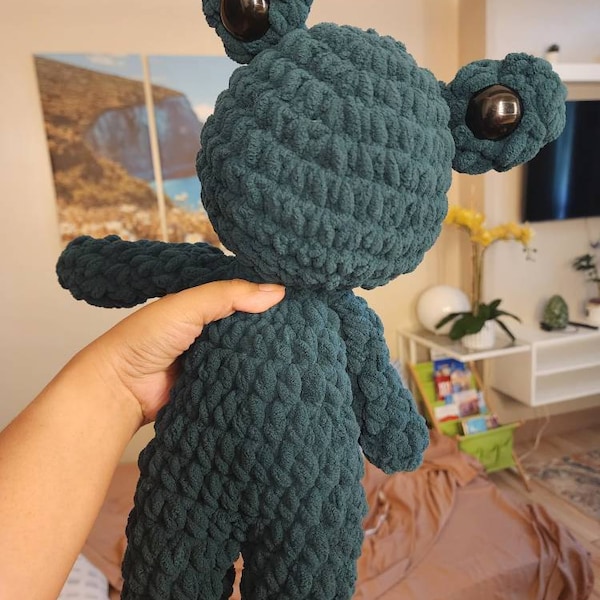 Moe the Frog Crochet Pattern PDF - Etsy