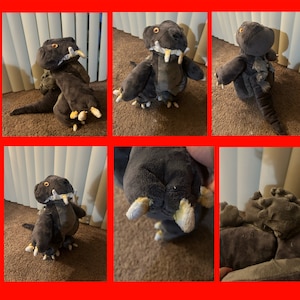 Plush Sewing Pattern PDF Furry Anthro Floppy 20in Plushie DIY Ebook ...