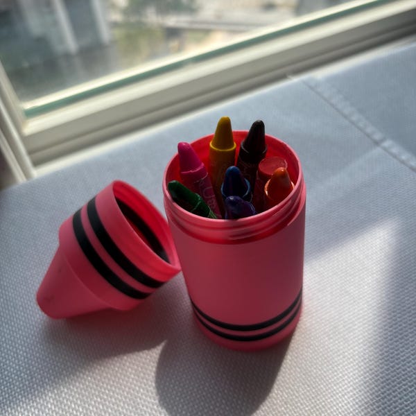 Crayon Container Case Box - Classroom Organization - Back to School ...