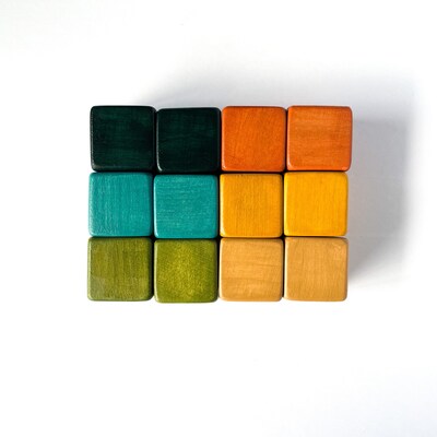 Smoothly Sanded Blank Maple Wooden Blocks DIY Decorate Craft Blocks ...