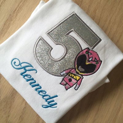 Power Rangers Dino Charge Embroidery Design, Pink Power Ranger ...