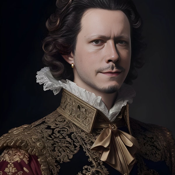 Custom Mafia Couple Portrait From Photo I Personalized AI Art Portraits ...