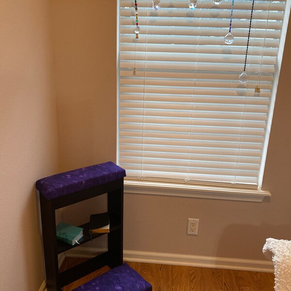 Padded Prayer Altar Prayer Bench or Prayer Kneeler Handmade for You a ...