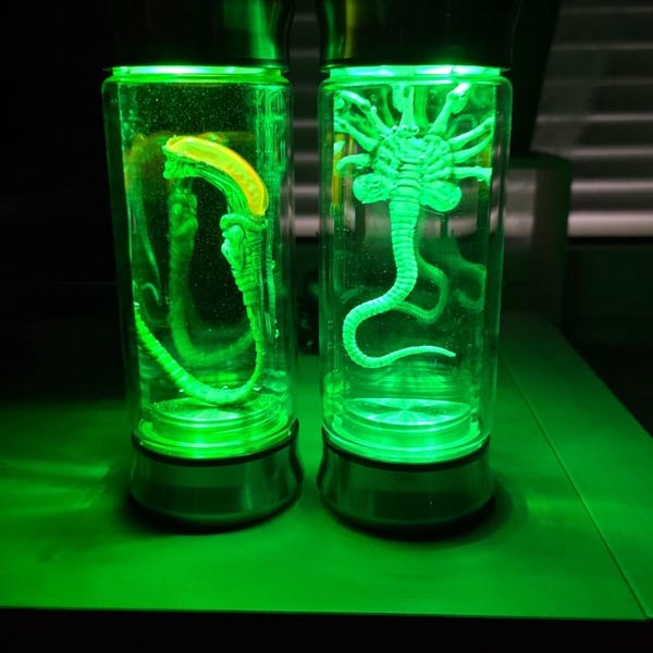 Alien Jar Xenomorph Specimen Facehugger Embryo Glass Jar Movie Prop - Etsy