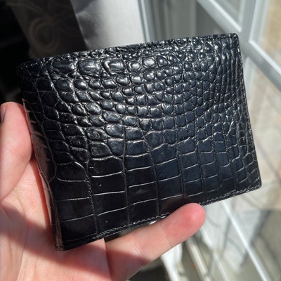 GENUINE Python Skin Bifold Wallet for Men,handmade Leather Wallet, Gift ...