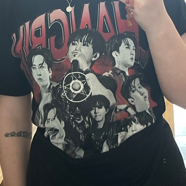 Changbin Straykids Kpop Inspired Graphic Shirt, Changbin Retro T Shirt ...