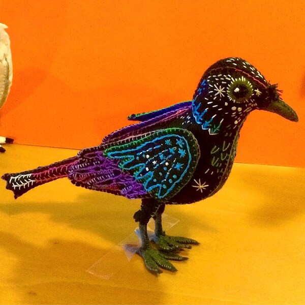 PDF Pattern to Make a Felt Crow. - Etsy