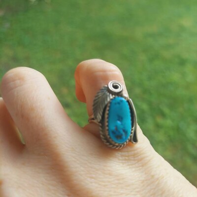 C.1980's Navajo Signed Ted Etsitty .925 Silver Charoite - Etsy