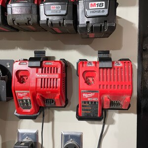 Wall Mount for Dewalt DCB102 Charger With Optional Battery - Etsy