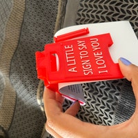 Romantic MINI SIGN. A Little Sign to Say I Love You. Valentines Gift ...
