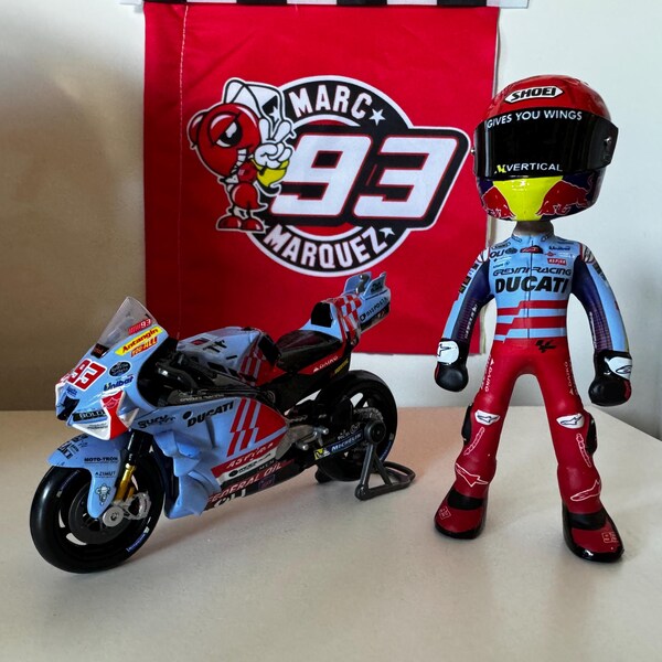 Handmade Moto-gp Bike - Artwork Biker Gift - Etsy