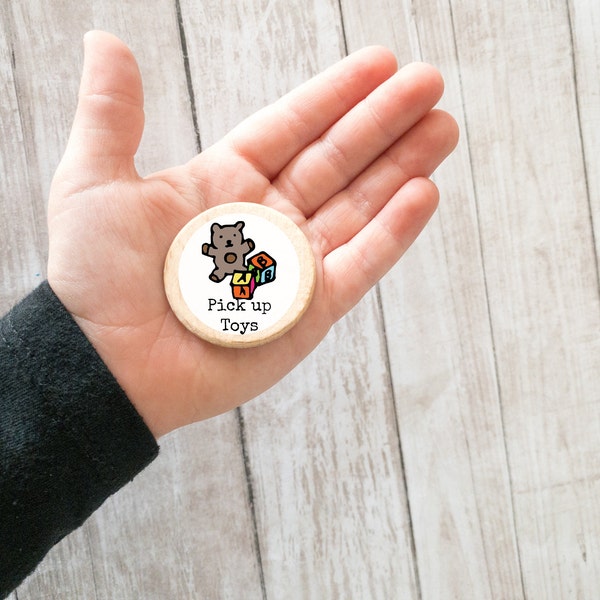 Kids Chores Icons Set - Daily Tasks, Organizer Clipart, Chore Chart ...